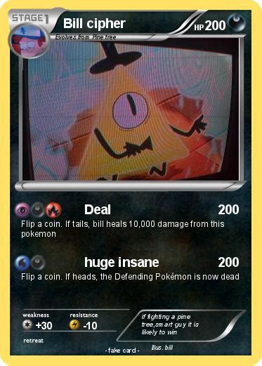 Pokémon Bill Cipher 372 372 Deal My Pokemon Card