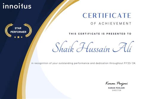Hussain Ali Shaik On Linkedin Innoitus Innoitus Achievement