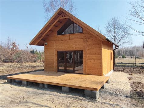 Domek rekreacyjny całoroczny CRK6 48 m² Drewnolandia