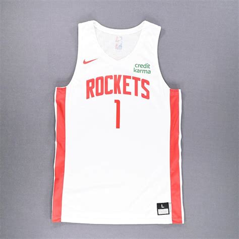 Jabari Smith Jr Houston Rockets Game Worn Summer League Jersey