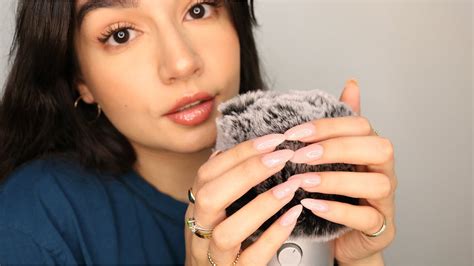 ASMR Soft Mouth Sounds Nail Tapping YouTube