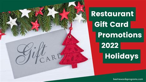 Holiday T Card Deals 2023 Best Rewards Programs