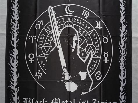 Nargaroth Black Metal Ist Krieg Flag Cloth Poster Banner Black Metal