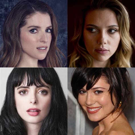 Anna Kendrick Scarlett Johansson Krysten Ritter Mary Elizabeth