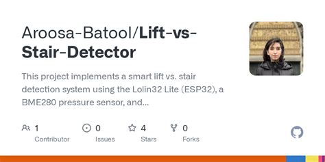 Github Aroosa Batool Lift Vs Stair Detector This Project Implements A Smart Lift Vs Stair