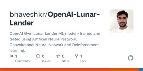 github bhaveshkr openai lunar lander openai gym lunar lander ml