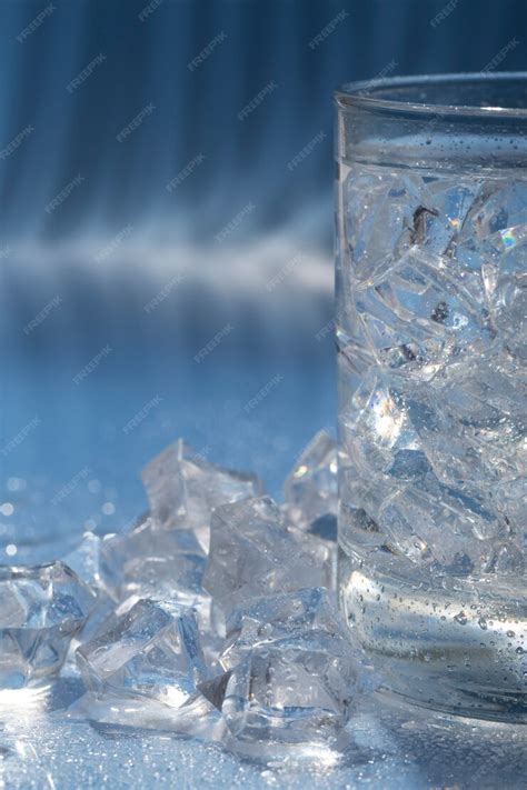 아이스 큐브 배경 정 무료 사진