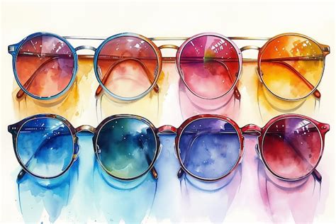 Premium Vector Sunglasses Isolated White Background