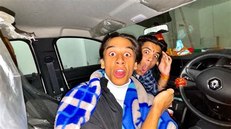 Living 24 Hours In Car 🚘 Challenge 😲 Youtube