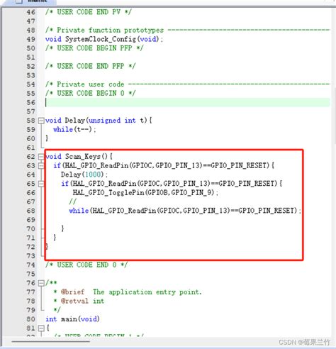 【stm32】按键扫描 stm32按键扫描 csdn博客