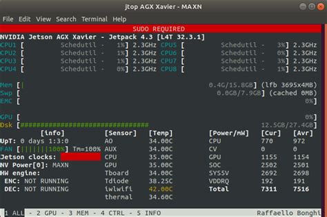 Does It Support Execution Jtop Without Elevation To Sudo Issue Rbonghi Jetson Stats