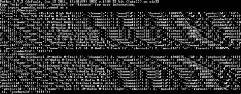 sound how to list access all the available audio input and output