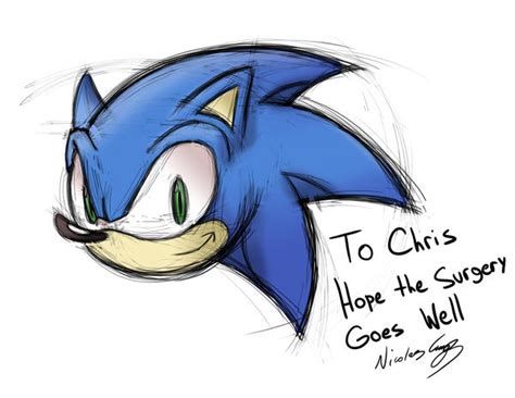 Sonic Head Sketch By Mrstupes On Deviantart