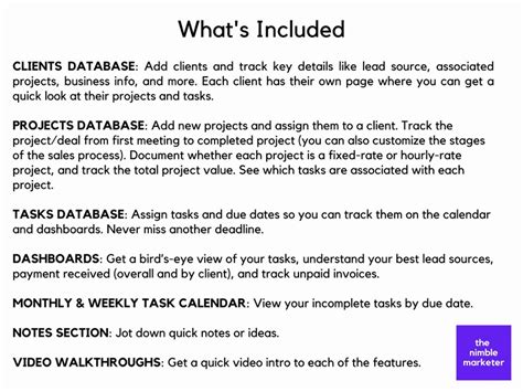 Client Tracker Notion Template For Freelancers Consultants And Coaches