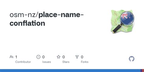 Github Osm Nzplace Name Conflation