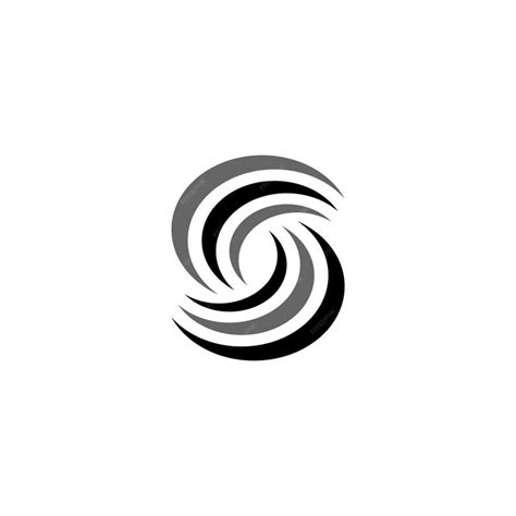 Premium Vector S Letter Swoosh Logo Template Illustration Design