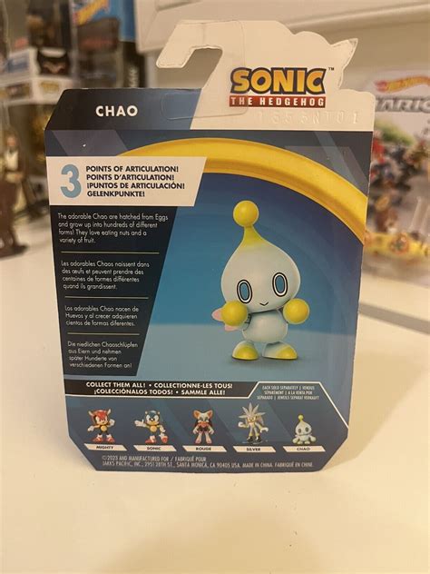 Mavin Jakks Pacific Blue Chao Sonic The Hedgehog Sega 2 5 Inch Mini