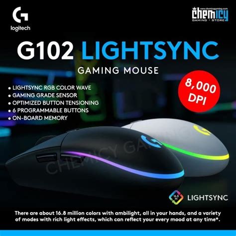 Jual Harga Logitech G V Lightsync Rgb Mouse Shopee Indonesia