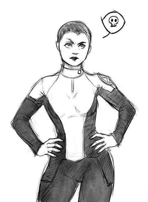Negasonic Teenage Warhead By Iara Art On Deviantart