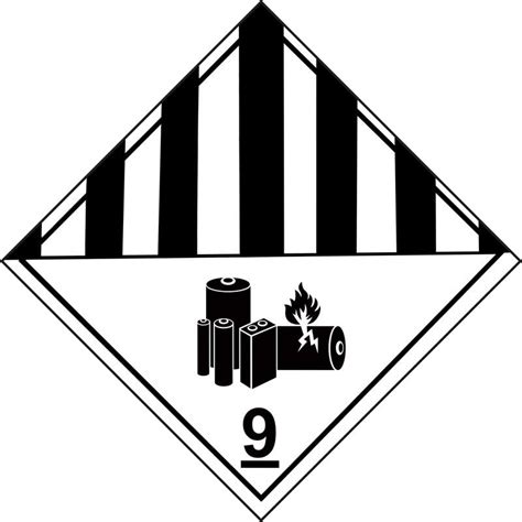 Dangerous Goods Class 9 Lithium Battery Rmotion