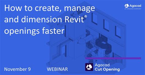 How To Create Manage And Dimension Revit Openings Faster Agacad Enabling Innovations Together