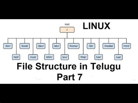 Linux Hierarchy File Structure In Telugu Part Linux Tutorial For Beginners YouTube