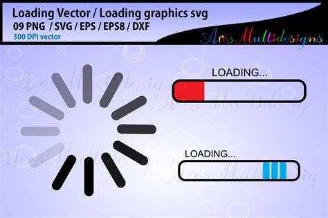 Loading Svg Vector By Arcsmultidesignsshop Thehungryjpeg