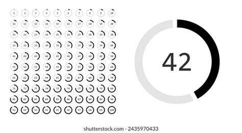 Loading Update Indicator Circle Progress Bar Stock Vector Royalty Free 2435970433 Shutterstock