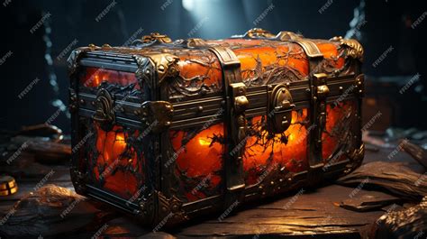 Premium Photo Burning Chest With A Candle