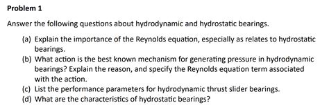 Solved Problem 1answer The Following Questions About