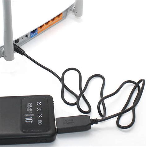 Usb кабель живлення для роутера Dc на 12v з тригером від павербанку Юсб