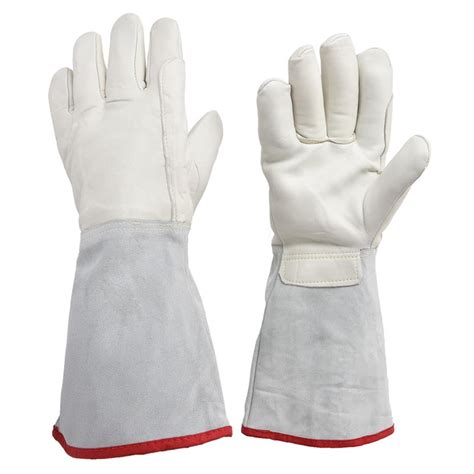 40cm Long Cryogenic Lng Liquid Nitrogen Treatment Protective Glove Work