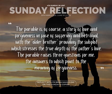 Gospel Reflection Sunday 30th March 2025 4th Sunday In Lent Missionary Oblates Of Mary