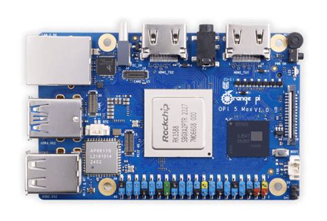 Одноплатный микрокомпьютер Orange Pi 5 Max 8 Gb купить в Москве с доставкой по России