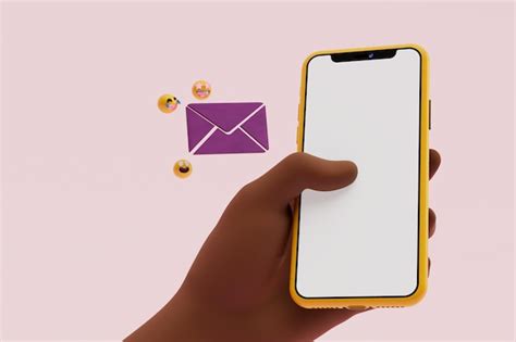 Premium Photo Online Correspondence On A Smartphone New Message With