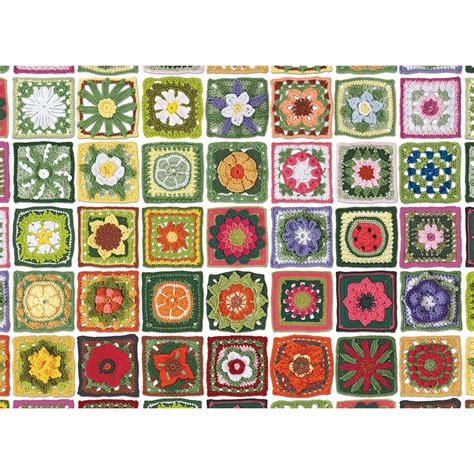 Granny Squares 1000 Piece Jigsaw Puzzle Spilsbury