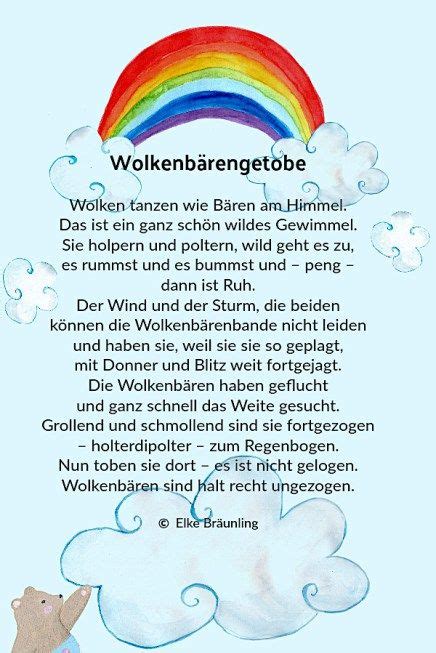 Pin Auf Kindergedichte