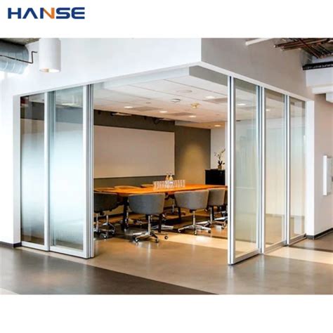 Modern Frameless Glass Door Sliding Glass Doors System Aluminum Glass