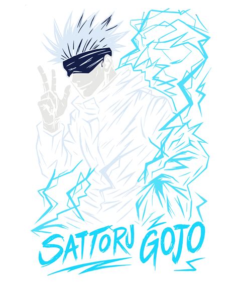Gojo Satoru Infinite Void Edsonramos Designer T Nerds