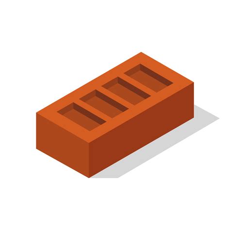 Illustrated Isometric Brick 42338663 Vector Art At Vecteezy
