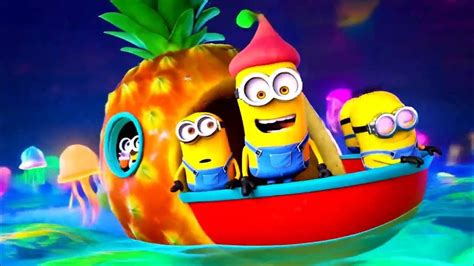 Minions Pineapple Submarine Escape Youtube