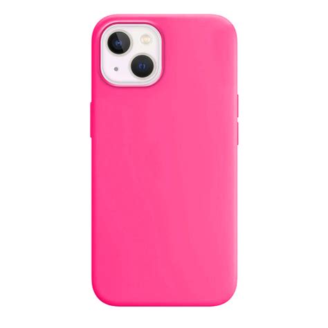 Funda Silicona Suave Fucsia IPhone 15 Zaraphone