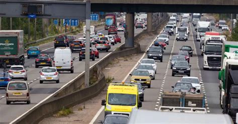M5 Traffic Live Overturned Lorry Causing Delays Near Bristol Bristol