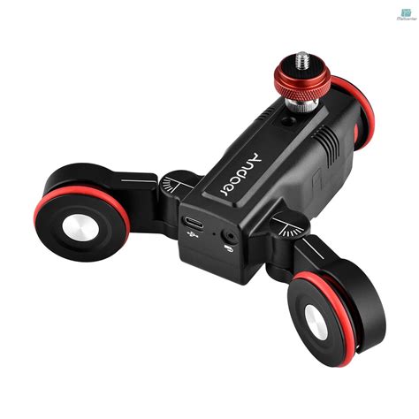 Andoer L5i Pro Wireless Camera Video Auto Dolly 3 Wheels Motorized