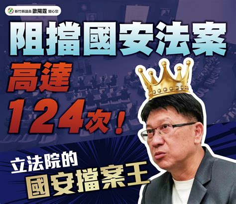 歐陽霆 舔共立委林思銘阻擋國安法案高達124次！ 今日公督盟公佈本屆立法院至今的程序委員會所有提案記錄，令人憤怒的是，針對「立委附赴中規範」的提案竟遭到阻擋282次，其中林思銘一人阻擋了