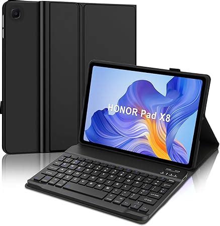 Jademall Keyboard Case For Honor Pad X Wireless Magnetic Detachable Bluetooth Keyboard Uk