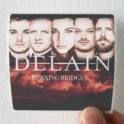 Naked Eyes Burning Bridges Album Cover Sticker