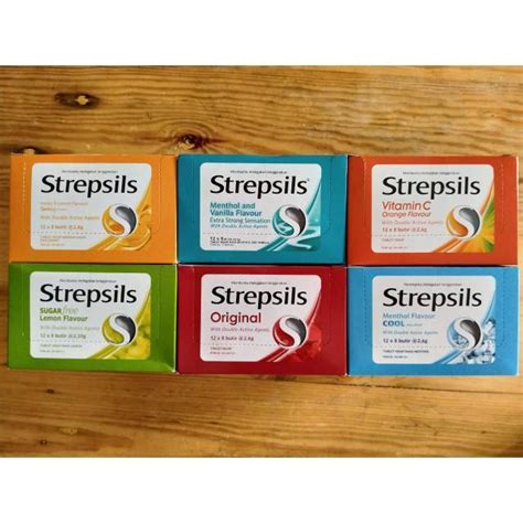 Jual Permen Strepsils Pelega Tenggorokan Sachet Isi 8 Butir Ada 6 Rasa