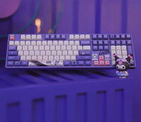 Kuromi Akko X Sanrio Keyboard Usb Pc Laptop Computers And Tech Parts