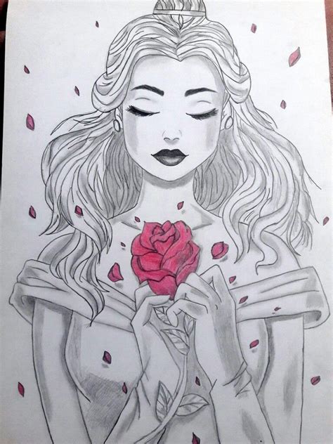Princesse Belle Disney Fan Art Drawings Sketches